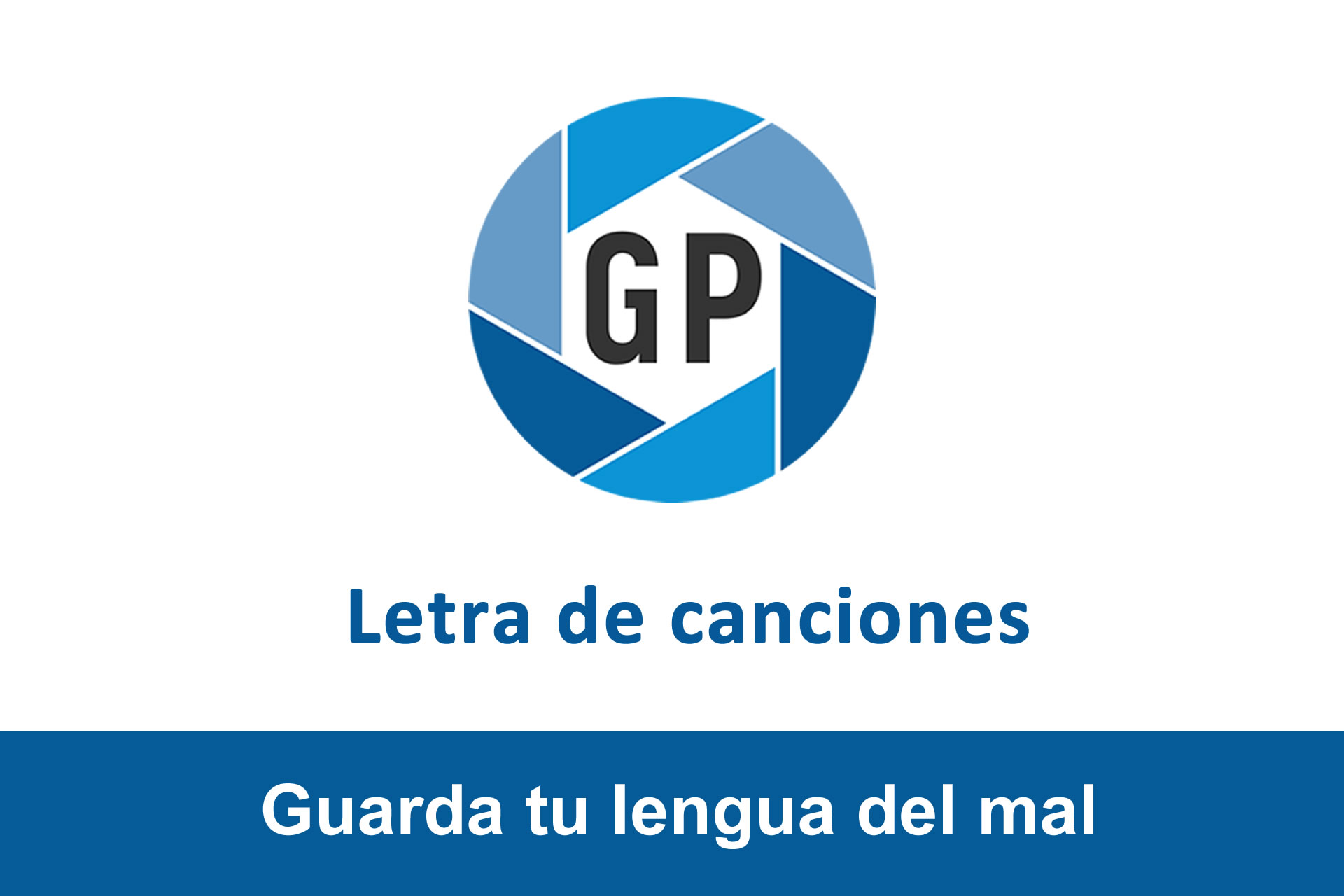 Letra Guarda tu lengua del mal • Generación Pentecostal